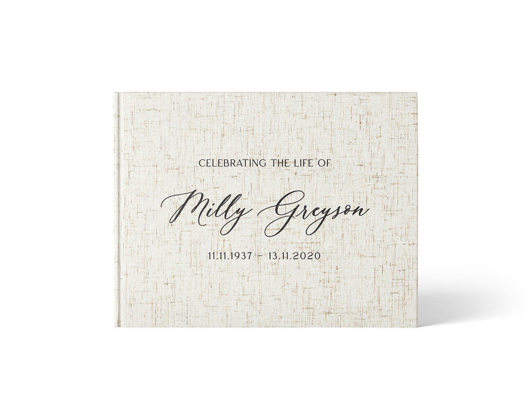 In Memoriam | Memorial Funeral Guest Book – Evergreen Lane